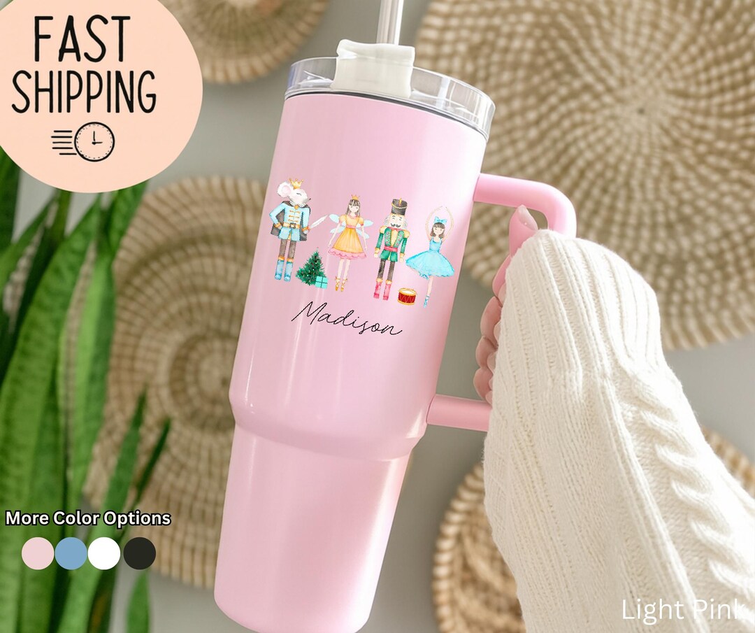 Nutcracker Ballet Tumbler, Personalized Nutcracker Cup, Christmas Gift ...