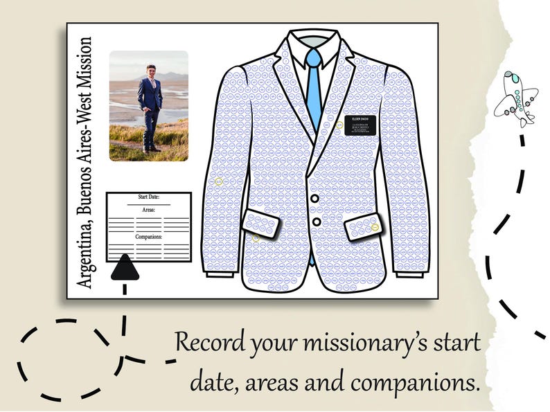 Mission Countdown Poster, LDS Mission Countdown, Latter Day Saint ...