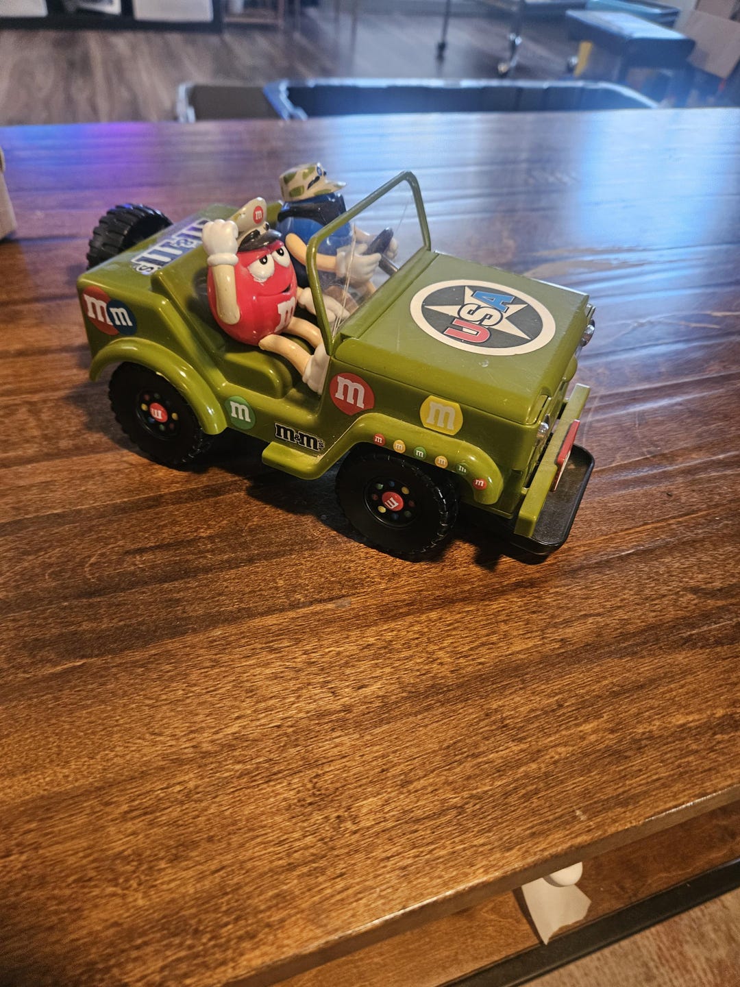 M&m's Military Jeep Candy Dispenser. - Etsy