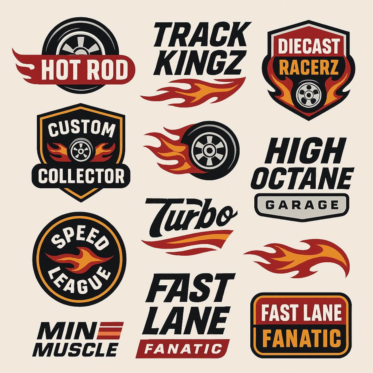 Hot Wheels Logo Pack - Etsy
