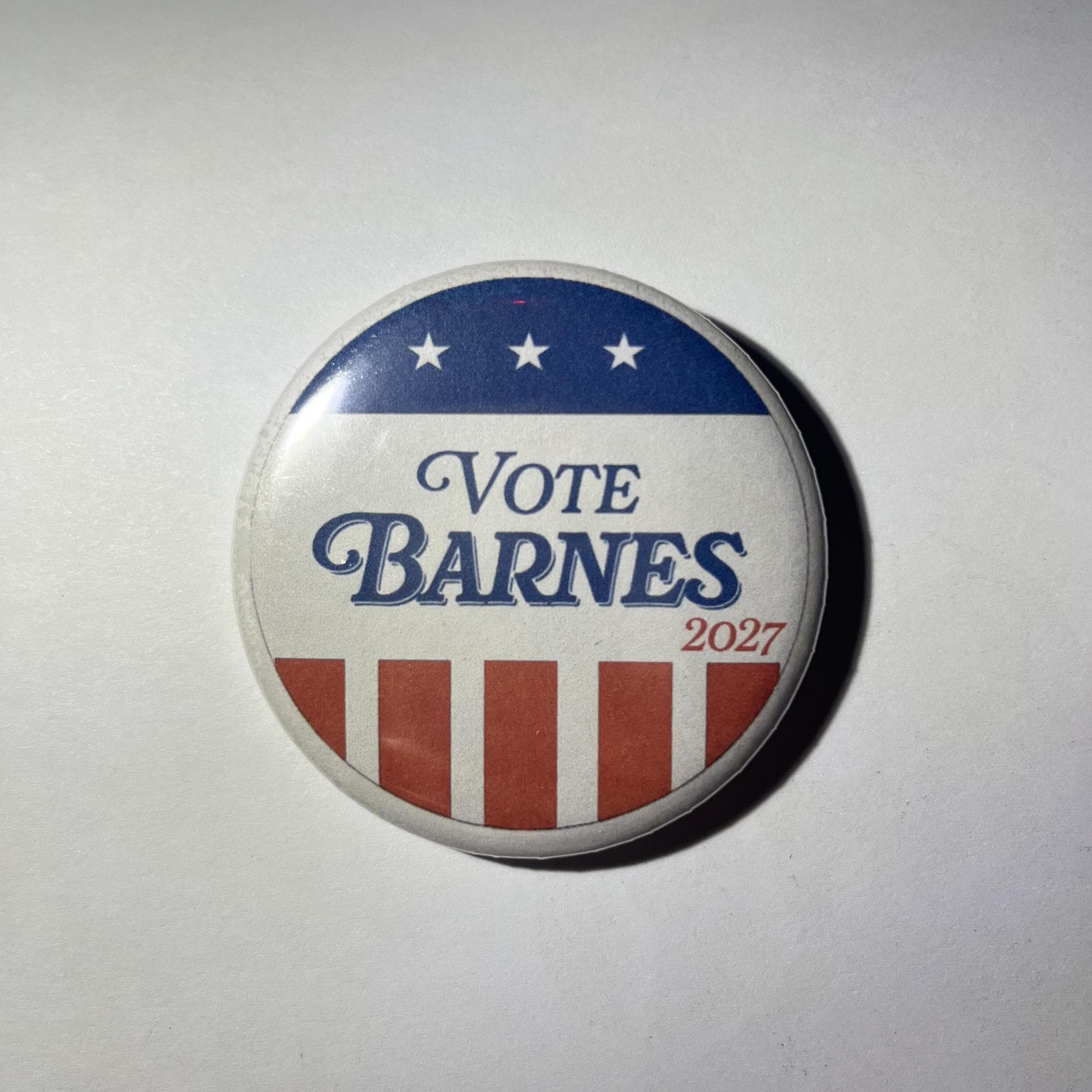 Congressman Bucky Barnes Pinback Buttons - Etsy Australia