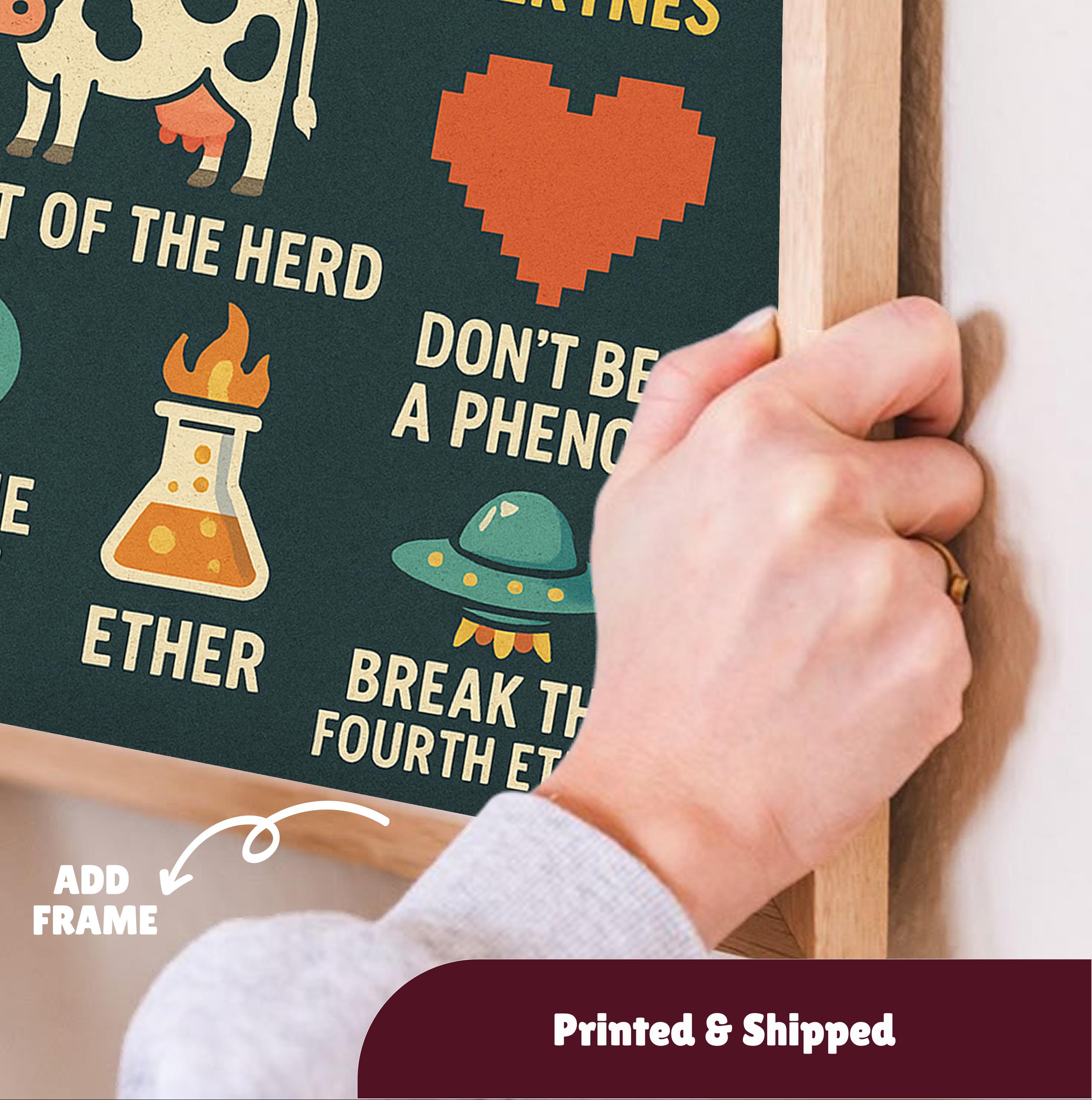How to Survive Chemistry Poster, Funny Science Classsroom Decor ...