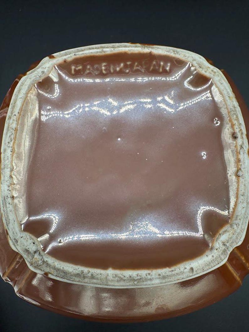 Tetera de cerámica marrón Masenwaan vintage – Cerámica de estudio ...