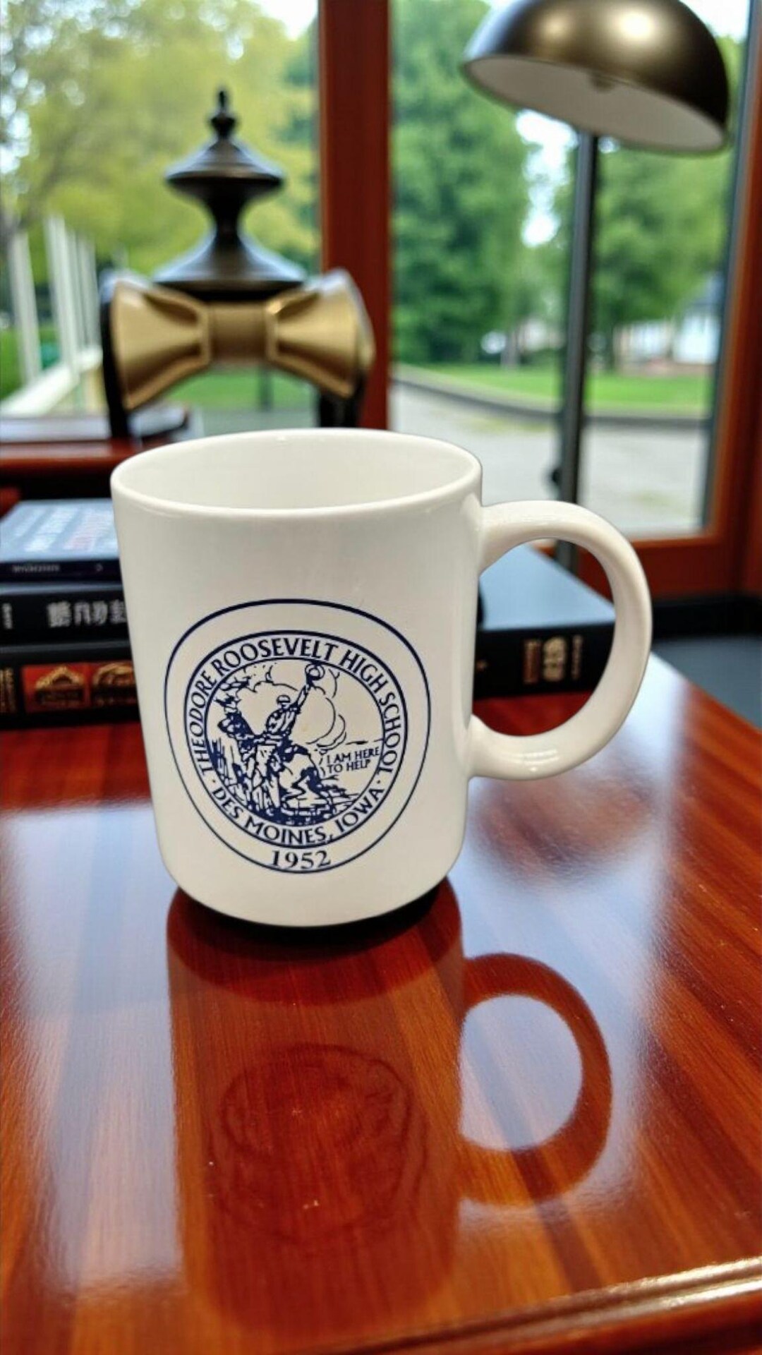Vintage Theodore Roosevelt High School Mug – 1952 Iowa Souvenir - Etsy