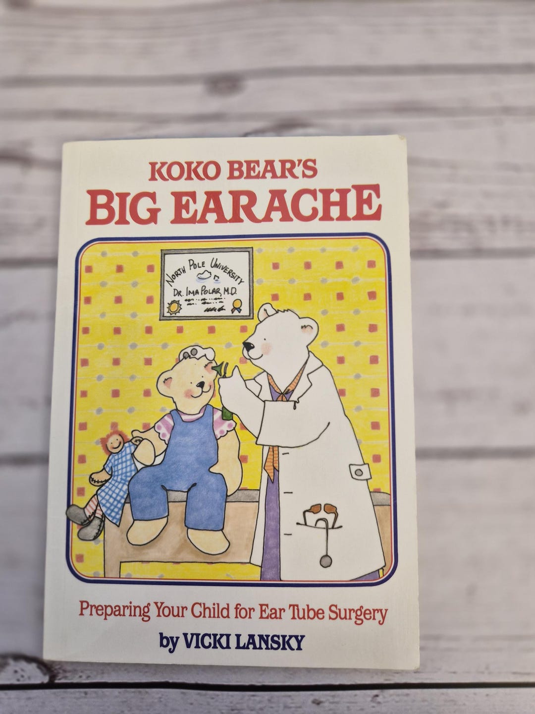 Koko Bear's Big Earache – Vicki Lansky, Parenting Book (1990s) - Etsy
