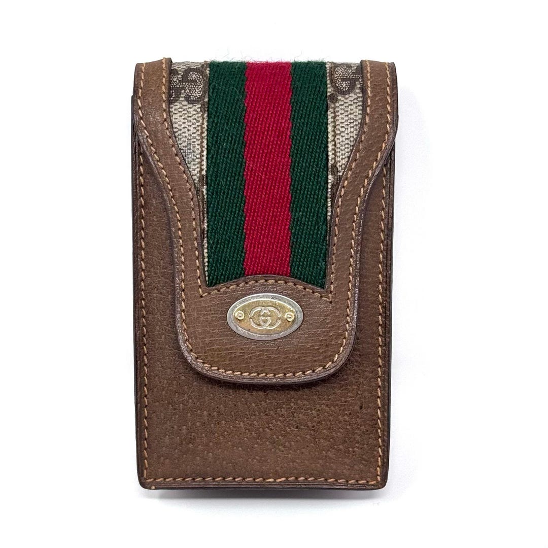 Gucci Monogram Cigarette Case - Etsy