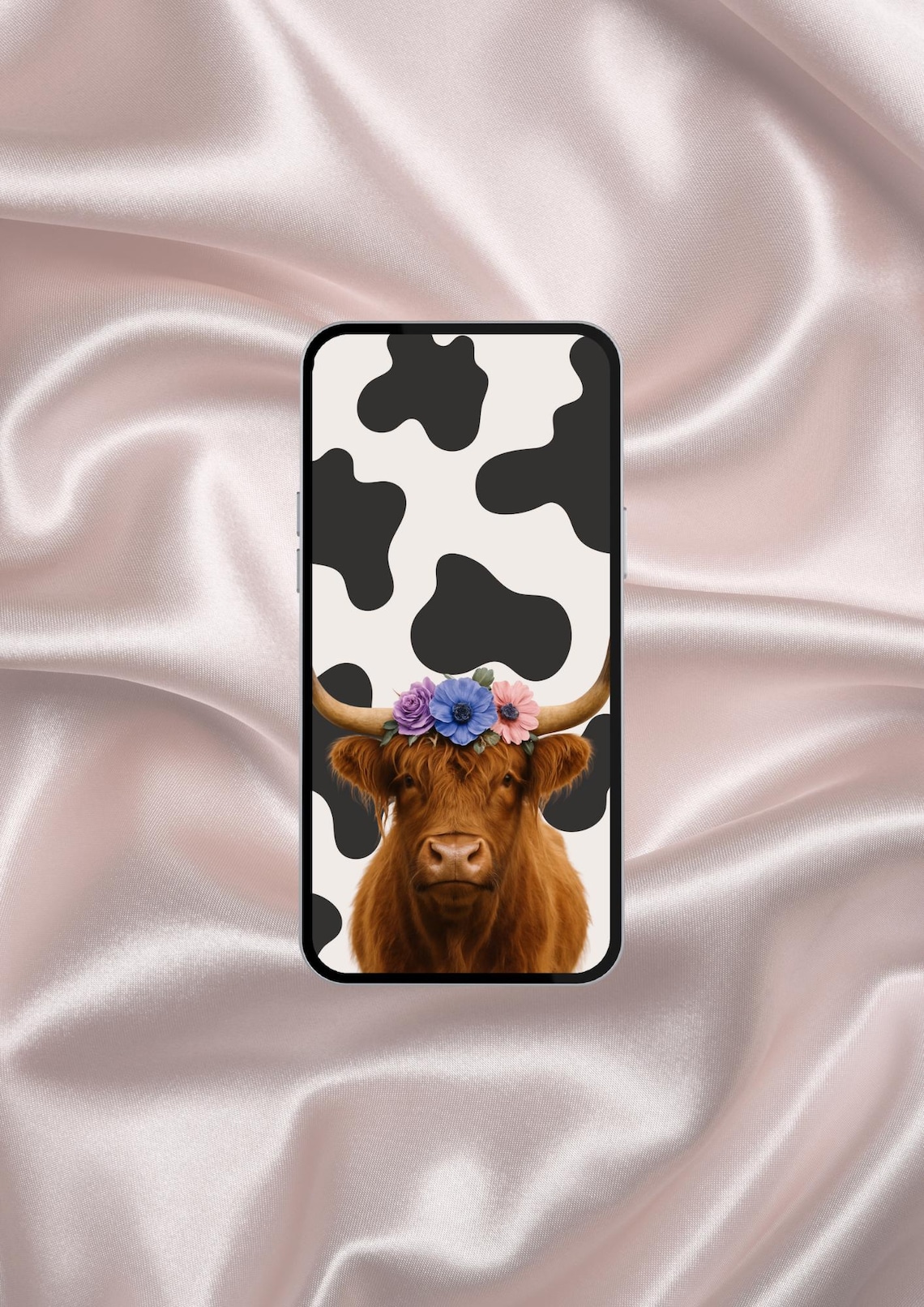 Brown Cow Wallpaper / Background - Etsy