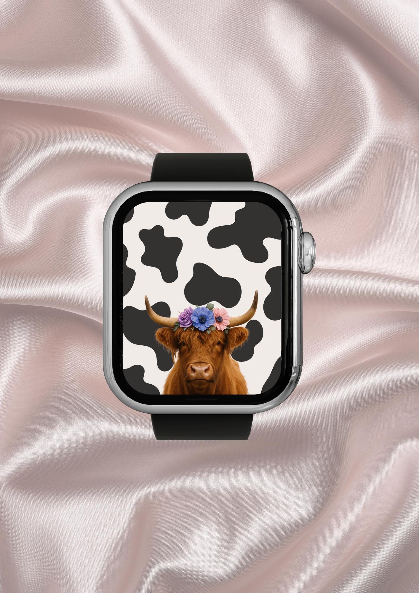 Brown Cow Wallpaper / Background - Etsy
