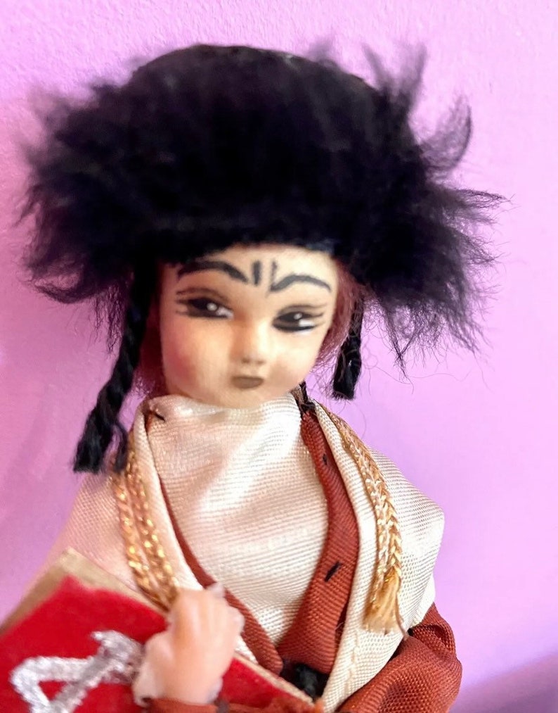 VTG Handmade Doll Orthodox/hasidic Man Tallit, Payutim, Tefiilin ...