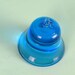 Vintage Blue Glass Bell Paperweight | Mid-century Decor - Etsy