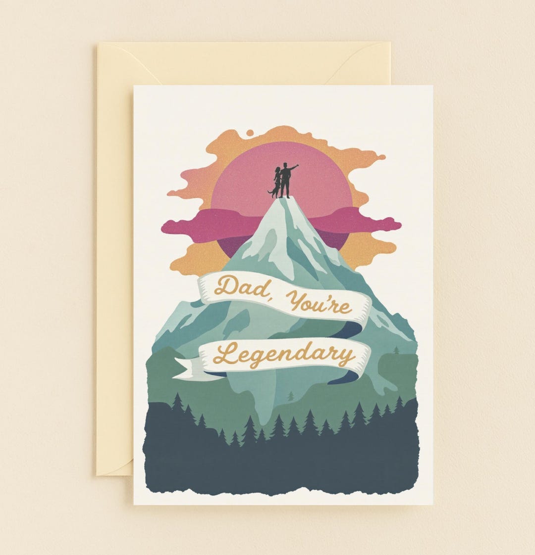 Legendary Dad Father's Day Card - Etsy