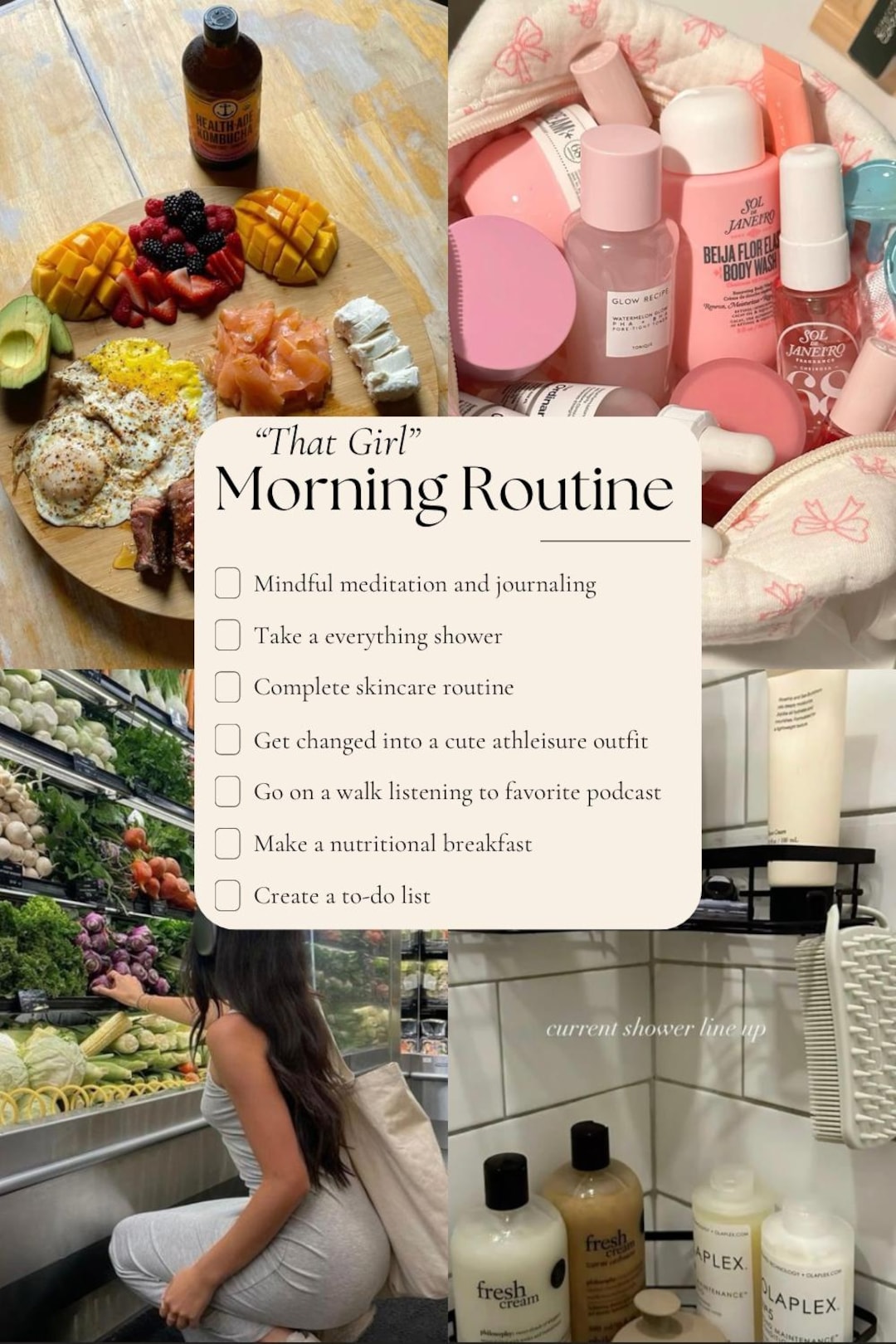 Girly Morning Routine Etsy