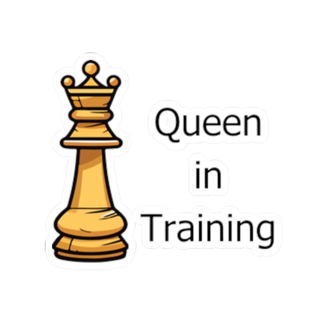 Chess Queen Stickers, Chess Vinyl Decal Stickers, Chess Lover Gift ...