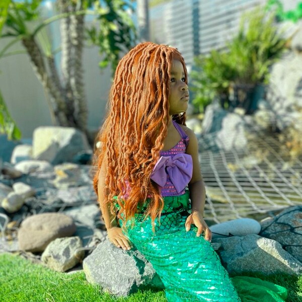 Mermaid Wig - Etsy UK