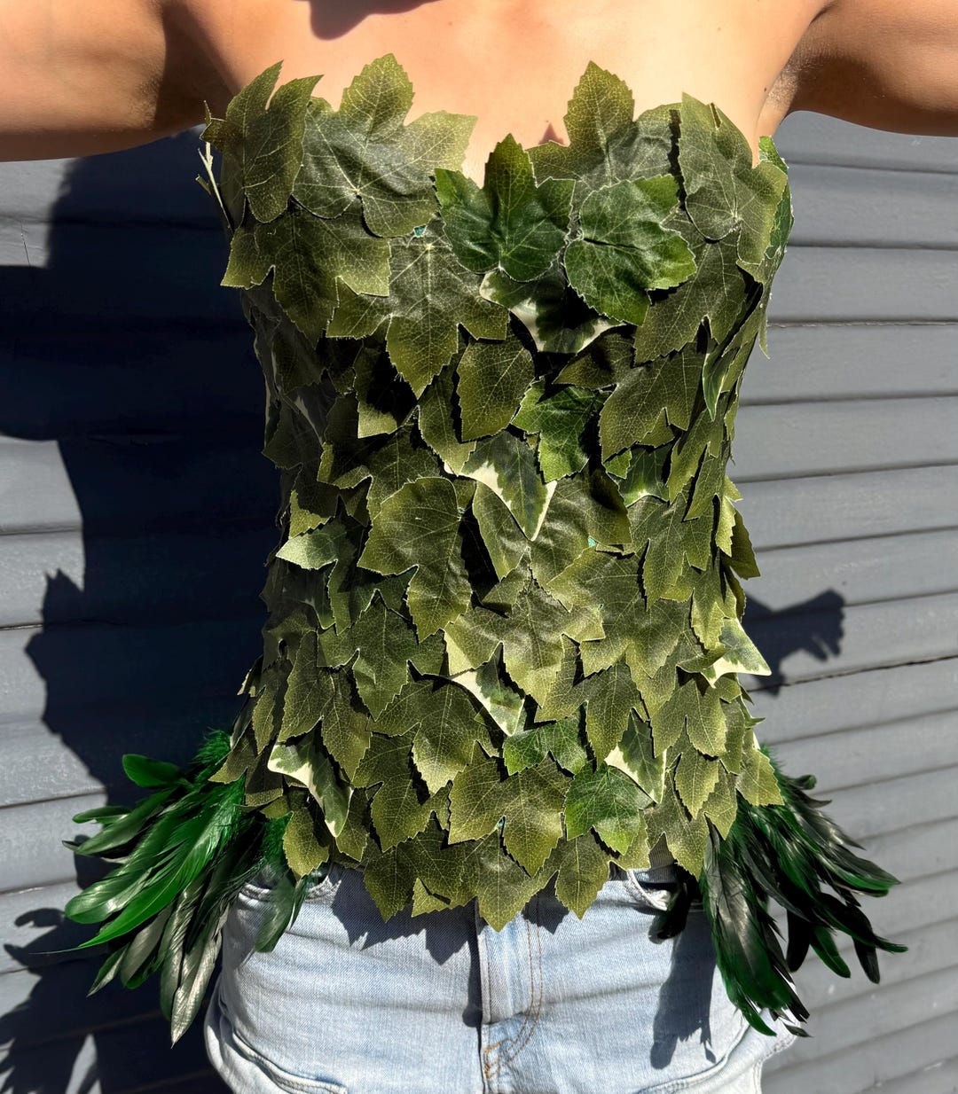 Plant Costume: Vibrant Green Leaves - Halloween & Year-round Fun - Etsy