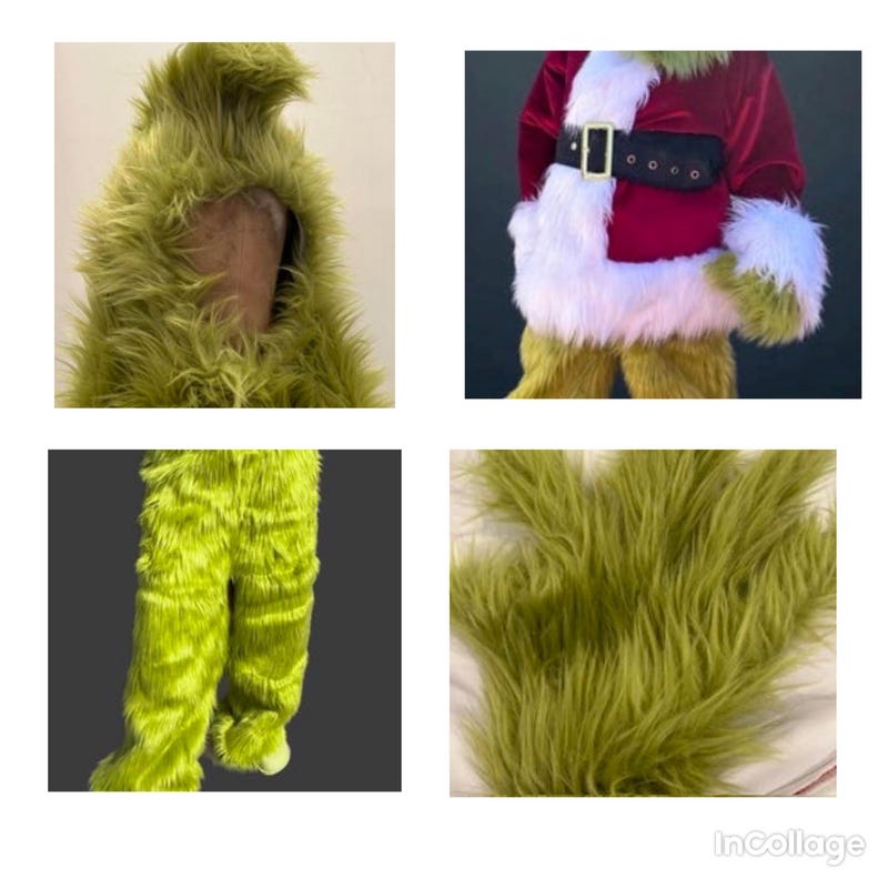 Realistic Grinch Costume - Etsy