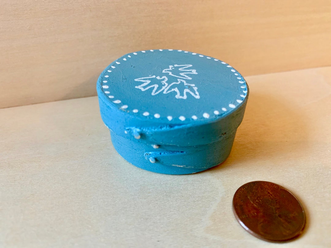 Miniature Shaker Painted Box - Etsy