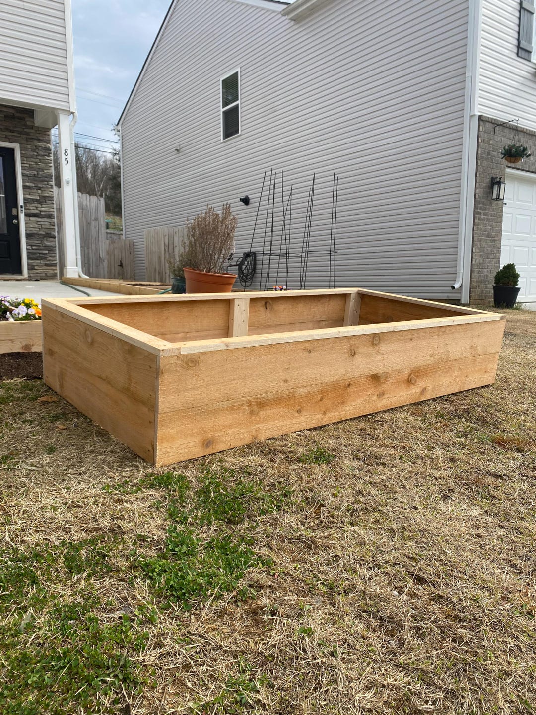 3ft by 6ft Raised Garden Bed Build Plans - Etsy