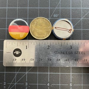 Country Flags 1 Inch (25mm) Pin Back Buttons - Etsy