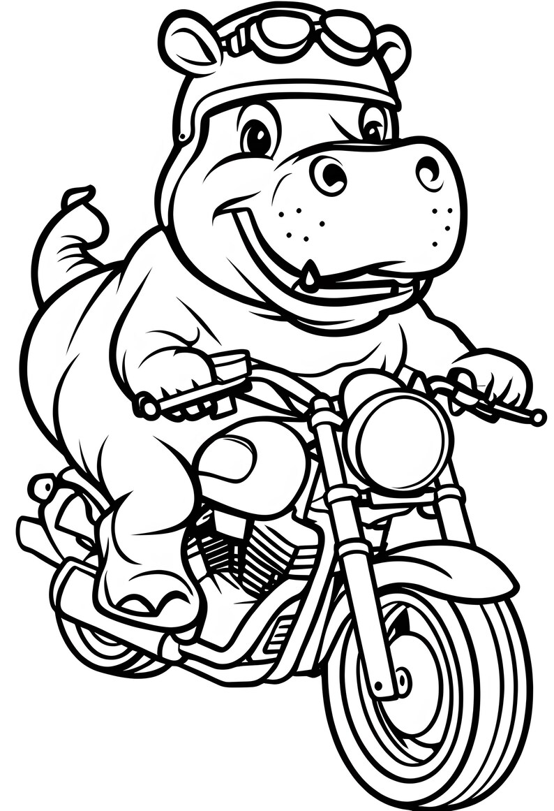 Animal Coloring Book Pages, Cute Animal Coloring, Kids Coloring Pages ...