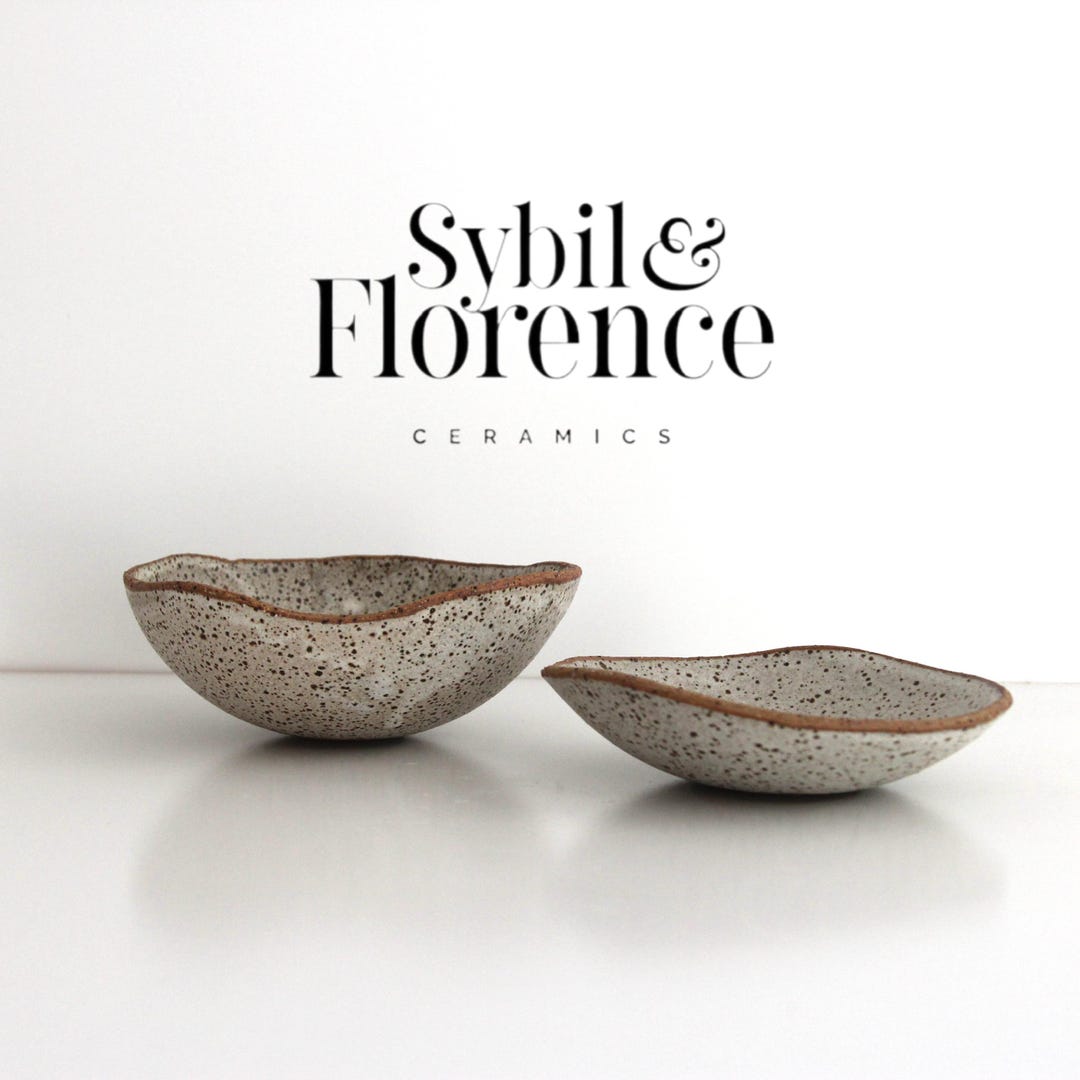 Set of 2 Ceramic Hand Made Bowls - Etsy Australia