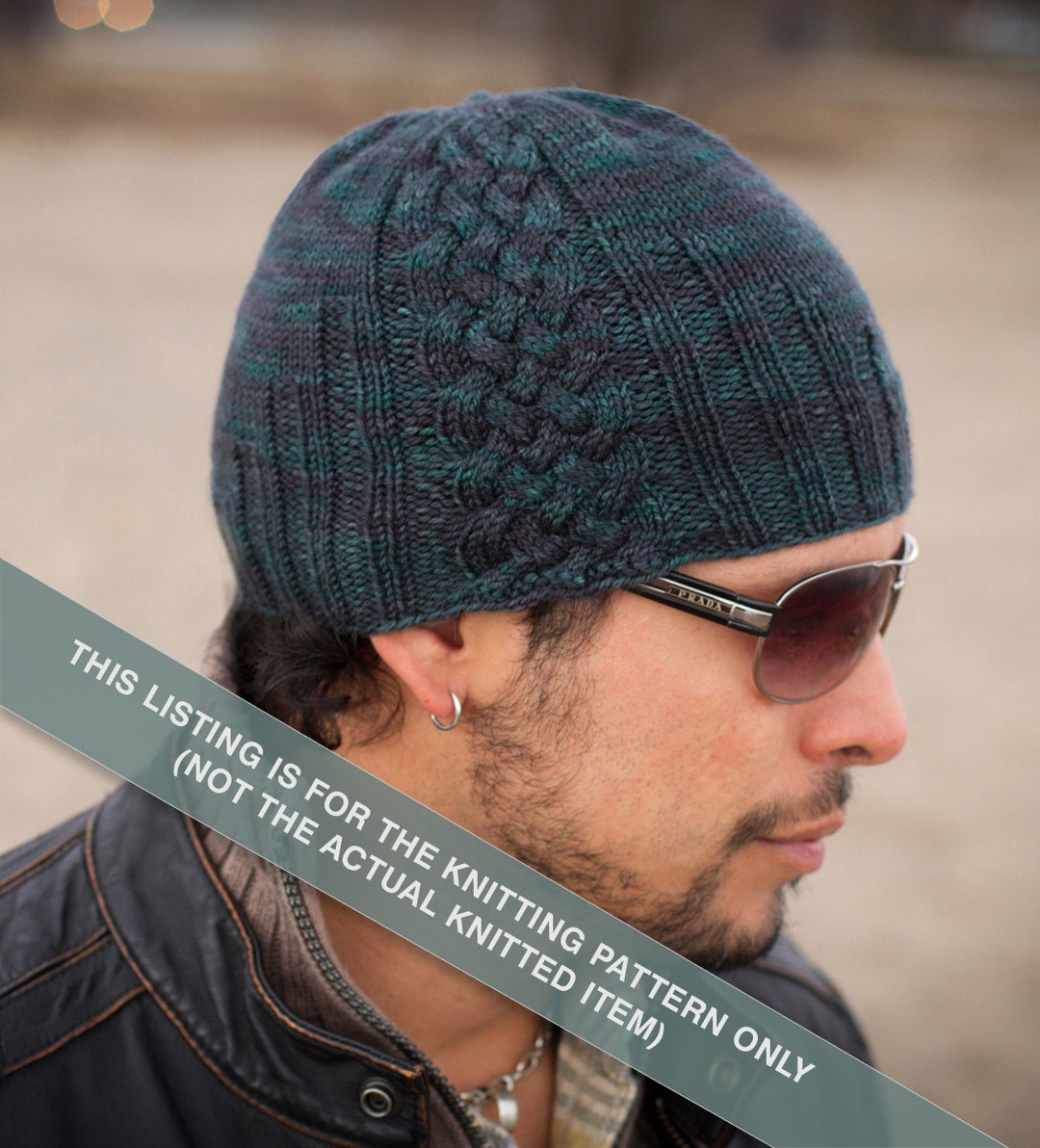 Johnathan Knitted Touque Pattern - Etsy