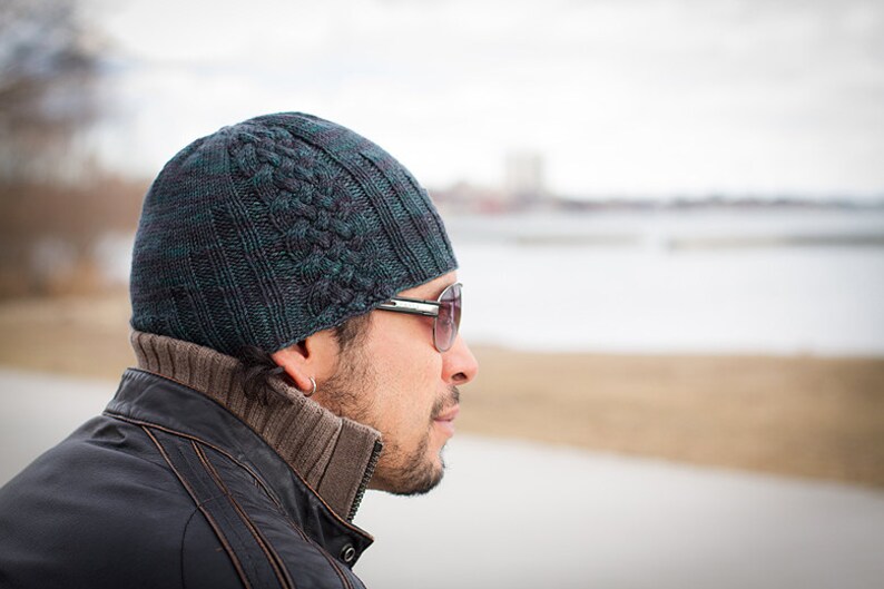 Johnathan Knitted Touque Pattern - Etsy
