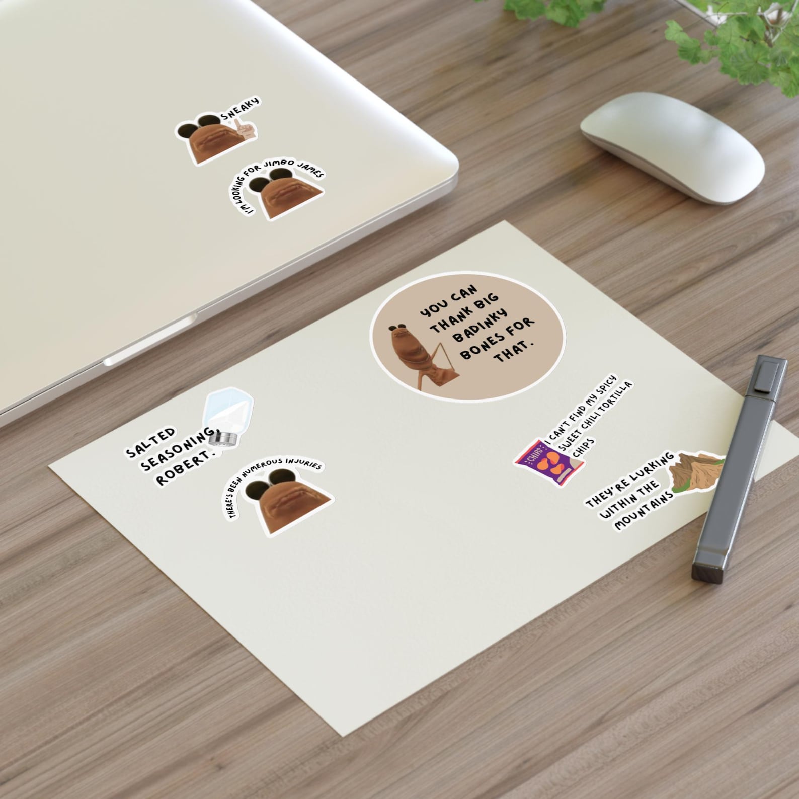 Marcus the Worm Sticker Sheet - Etsy