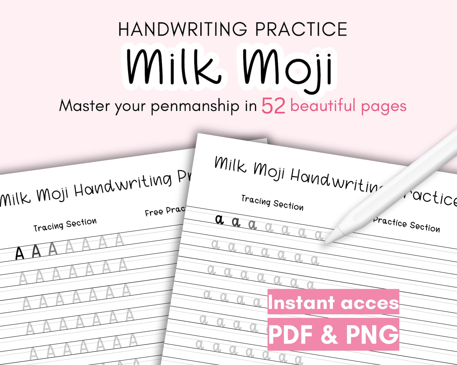 Neat Handwriting Practice Bundle, Handwriting Practice Sheet, Neat ...