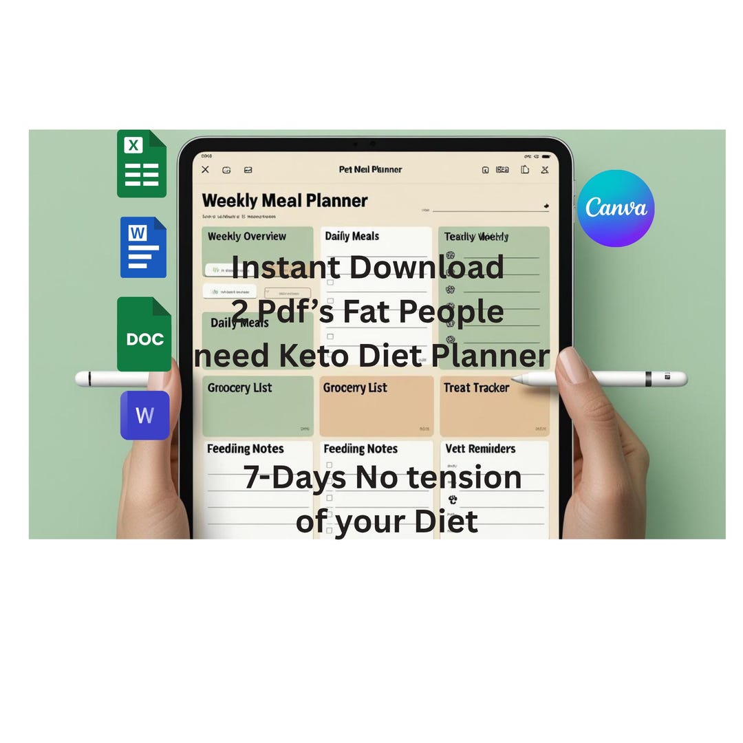 Digital Meal Planner Onenote for Everypne - Etsy