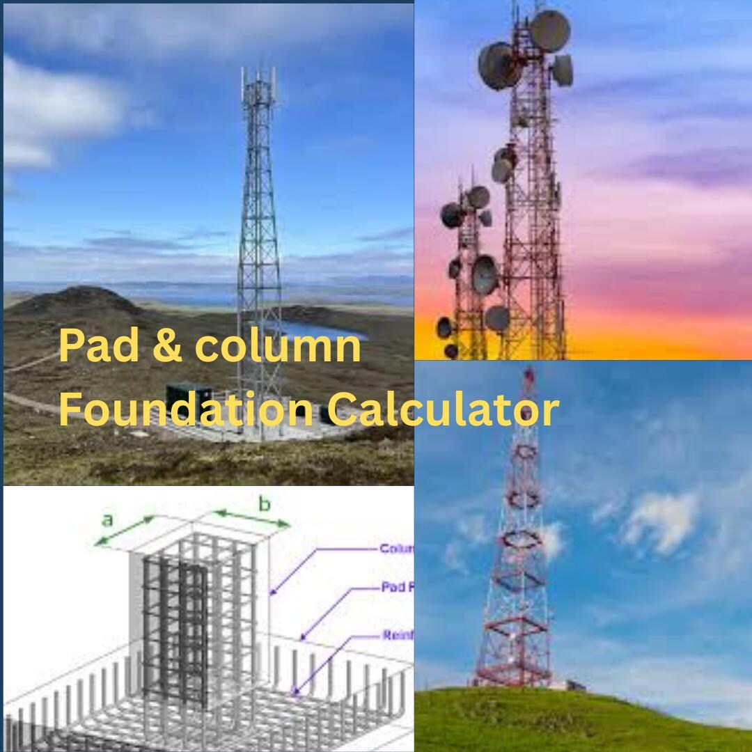 Design of Spread Footing for Communication Tower, Geotechnical and ...