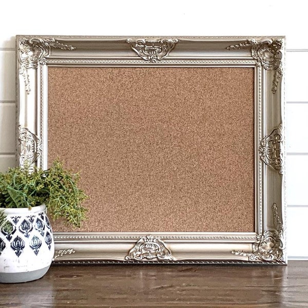 Gold Framed Pinboard - Etsy