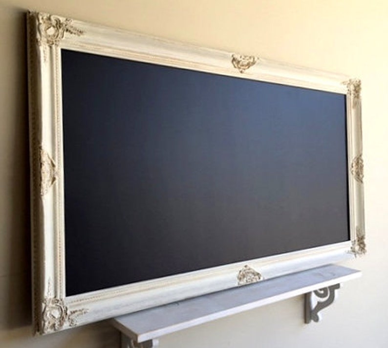 Huge Custom Bulletin Board LARGE FRAMED CHALKBOARD Wedding | Etsy