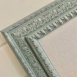 Blue MAGNET BOARD 30x42 Fabric Magnetic Board Fabric Pin Board Home ...