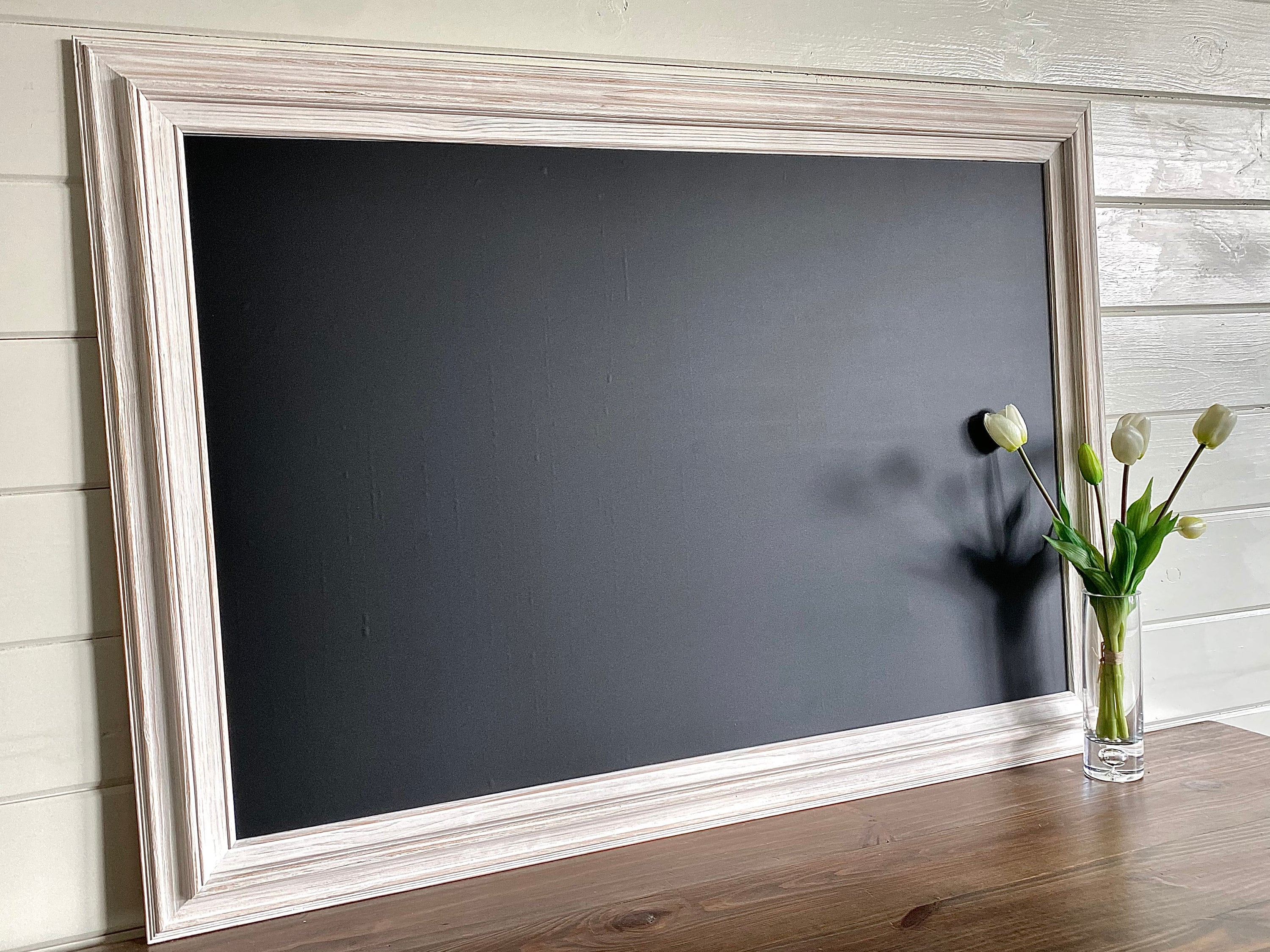 Farmhouse CHALKBOARD Large Chalkboard Wood Framed Chalkboard - Etsy Sweden