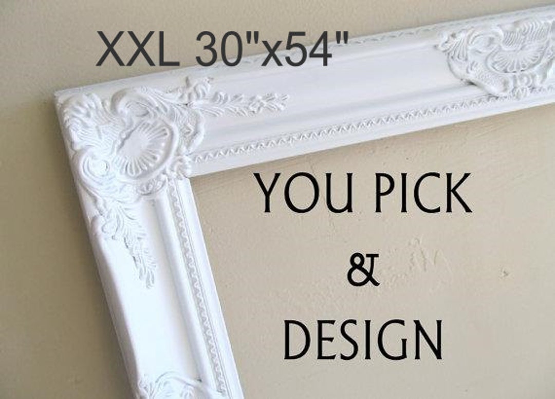 Huge Custom Bulletin Board LARGE FRAMED CHALKBOARD Wedding Seating Card ...