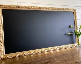BLACK CHALKBOARD Wedding Sign LARGE Old World Furniture - Etsy