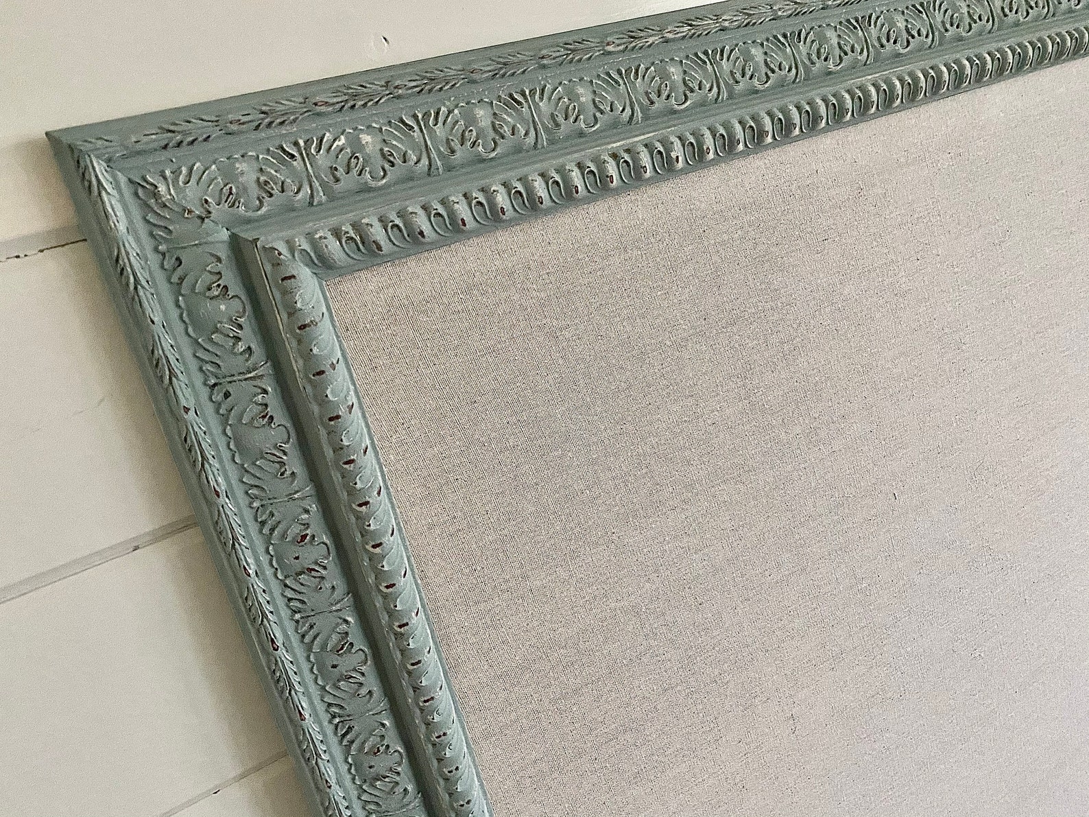 Blue MAGNET BOARD 30x42 Fabric Magnetic Board | Etsy