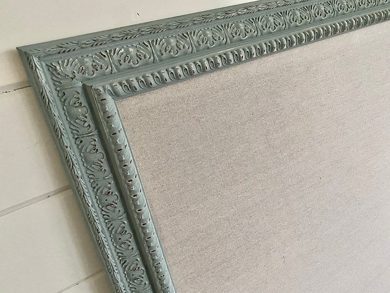 Blue MAGNET BOARD 30x42 Fabric Magnetic Board | Etsy