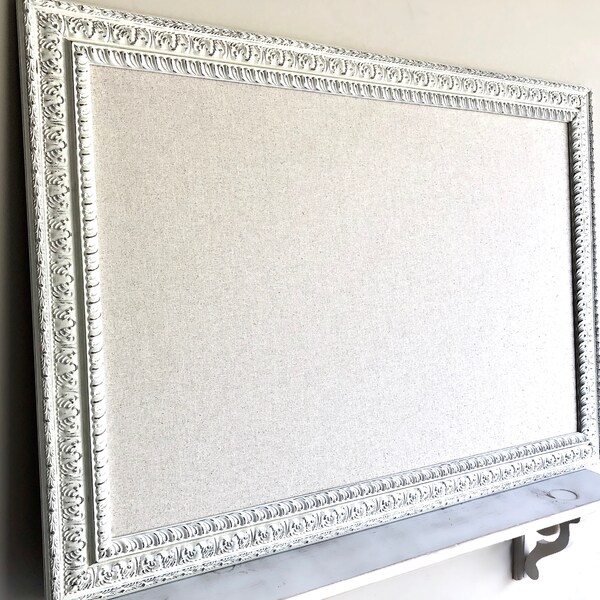 Linen Cork Board - Etsy