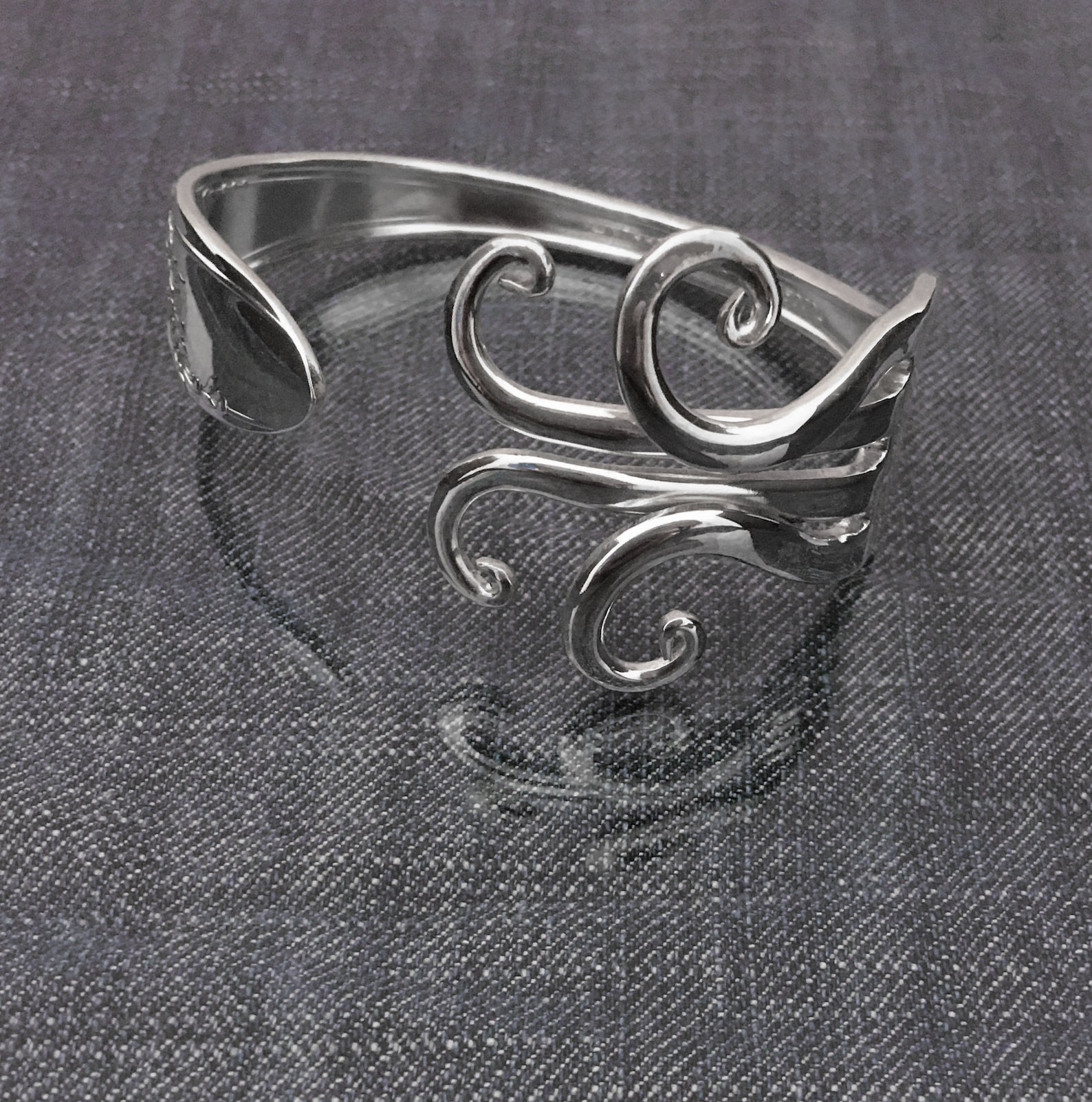Sustainable Jewelry, Eco Friendly Fashion, Eco Fashion Bracelet, Fork ...