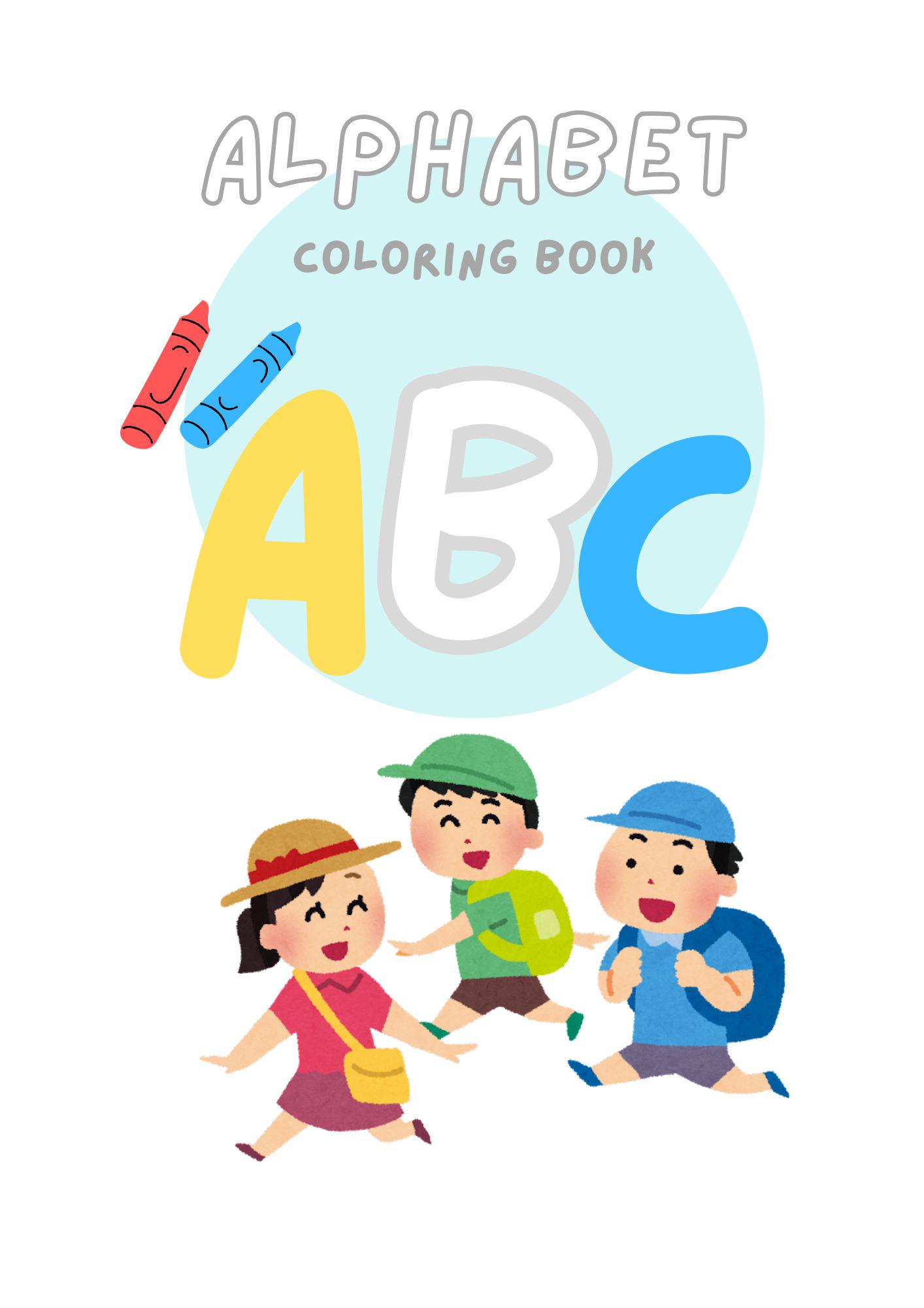 ABC Alphabet Coloring Book Printable for Kids | Fun Letter A–Z Coloring ...