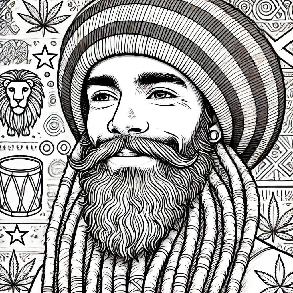 The Caribbean Collection: Printable Coloring Pages of Vibrant Culture ...