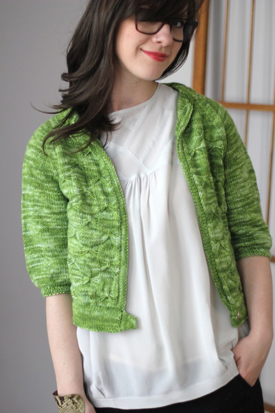 Julep Jacket Sweater Knitting Pattern by Katie Canavan - Etsy