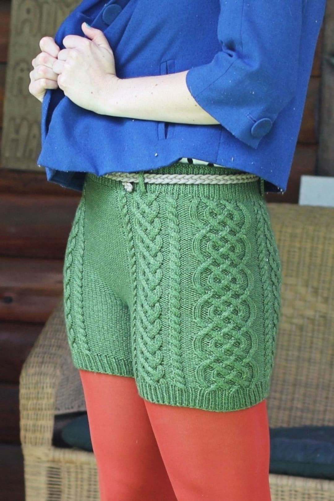Bombshell Shorts Knitting Pattern by Katie Canavan - Etsy