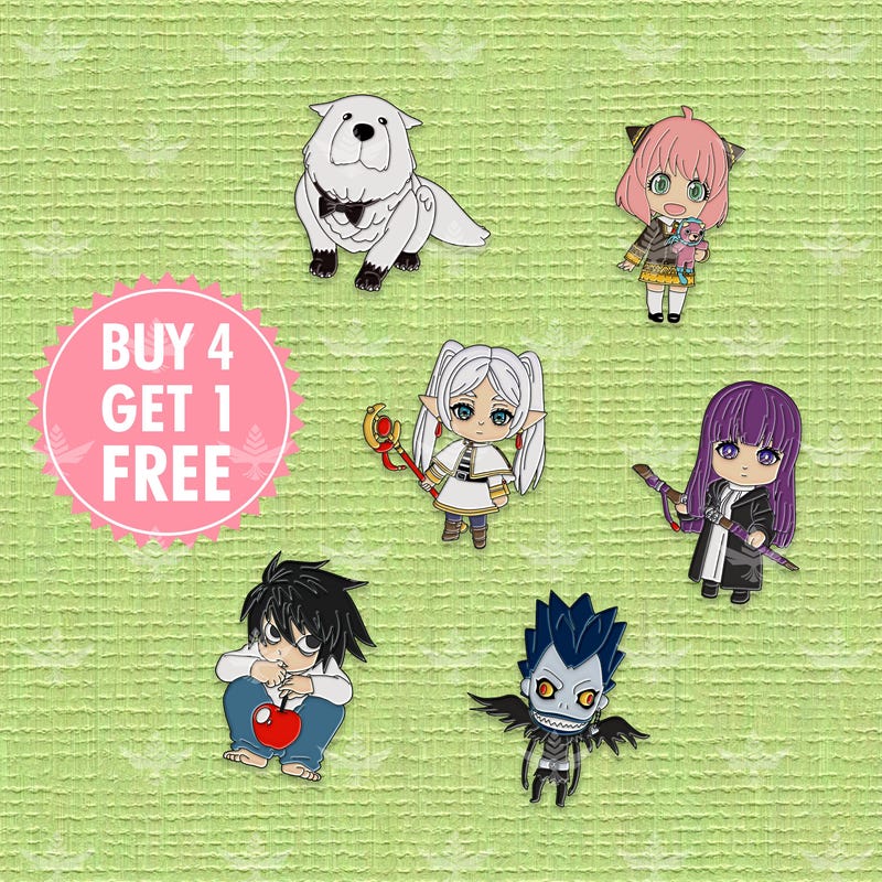 Anime Pins - Etsy