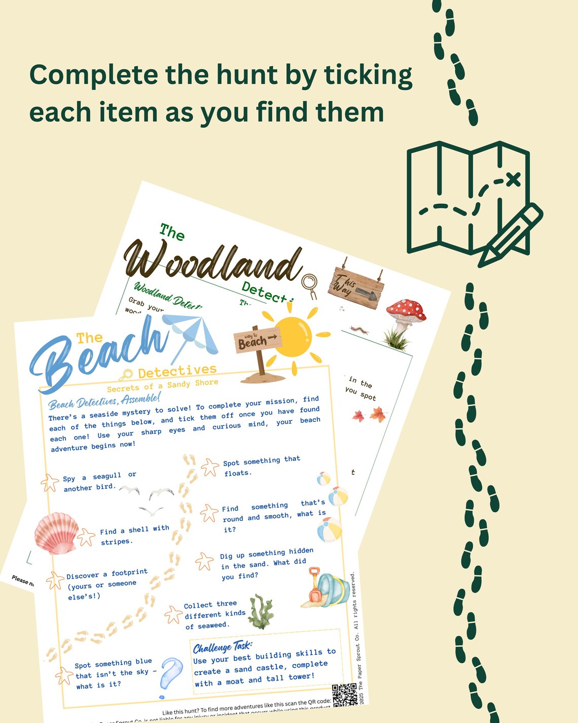 Detective Scavenger Hunt for Kids | Printable Mystery Game Activity ...