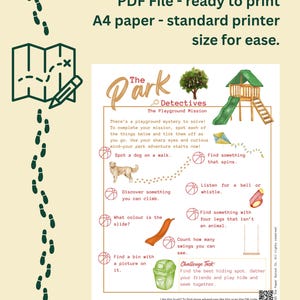 Detective Scavenger Hunt for Kids | Printable Mystery Game Activity ...