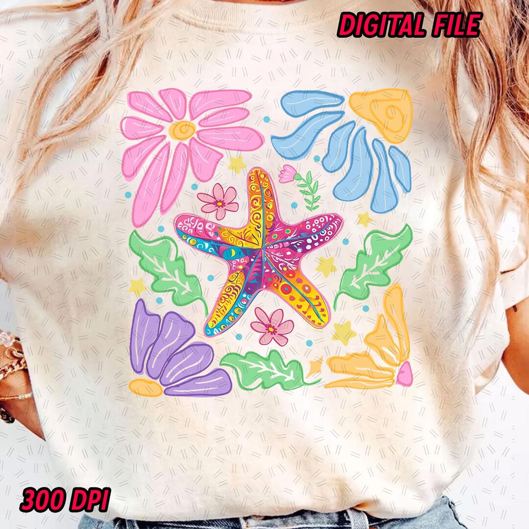 Floral Coquette Seashell PNG, Preppy Coastal Png, Boho Summer Png ...