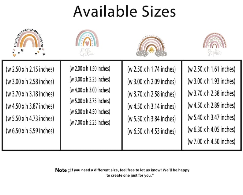 Boho Rainbow Embroidery Designs, Hearts (digital Embroidery File) - Etsy